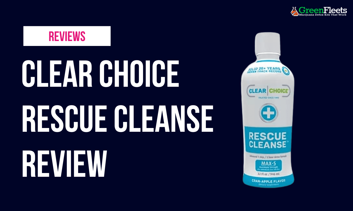 I Tested Clear Choice Rescue Cleanse Against a Drug Test