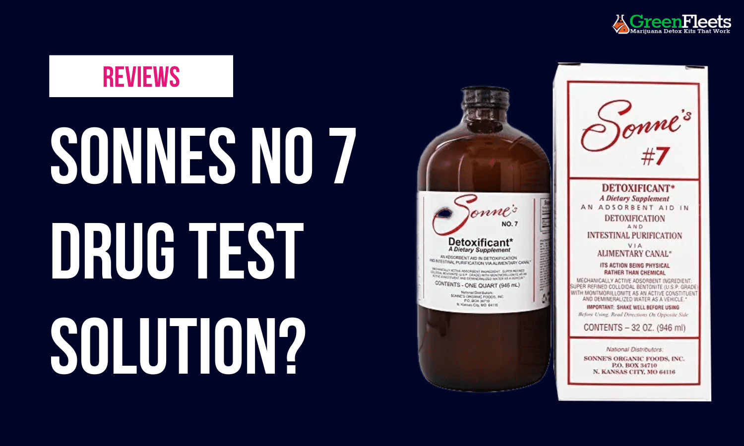 I Tested Sonne 7 Detox for Passing a Drug Test: My Review